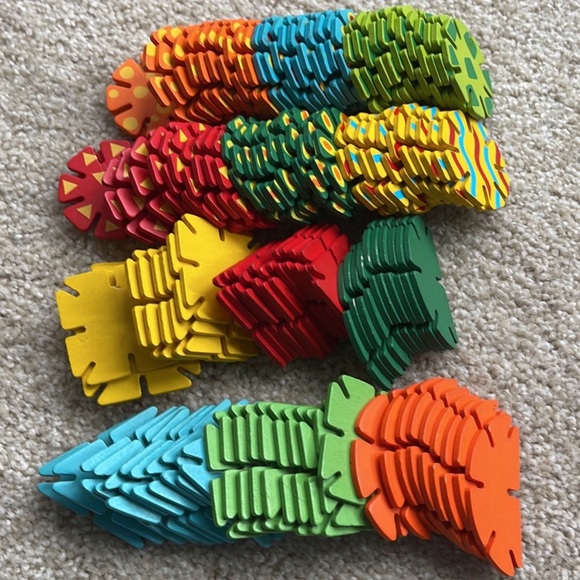 Hearthsong | Other | Lot Of 3 Colorful Connectagons All Shapes Toddler ...